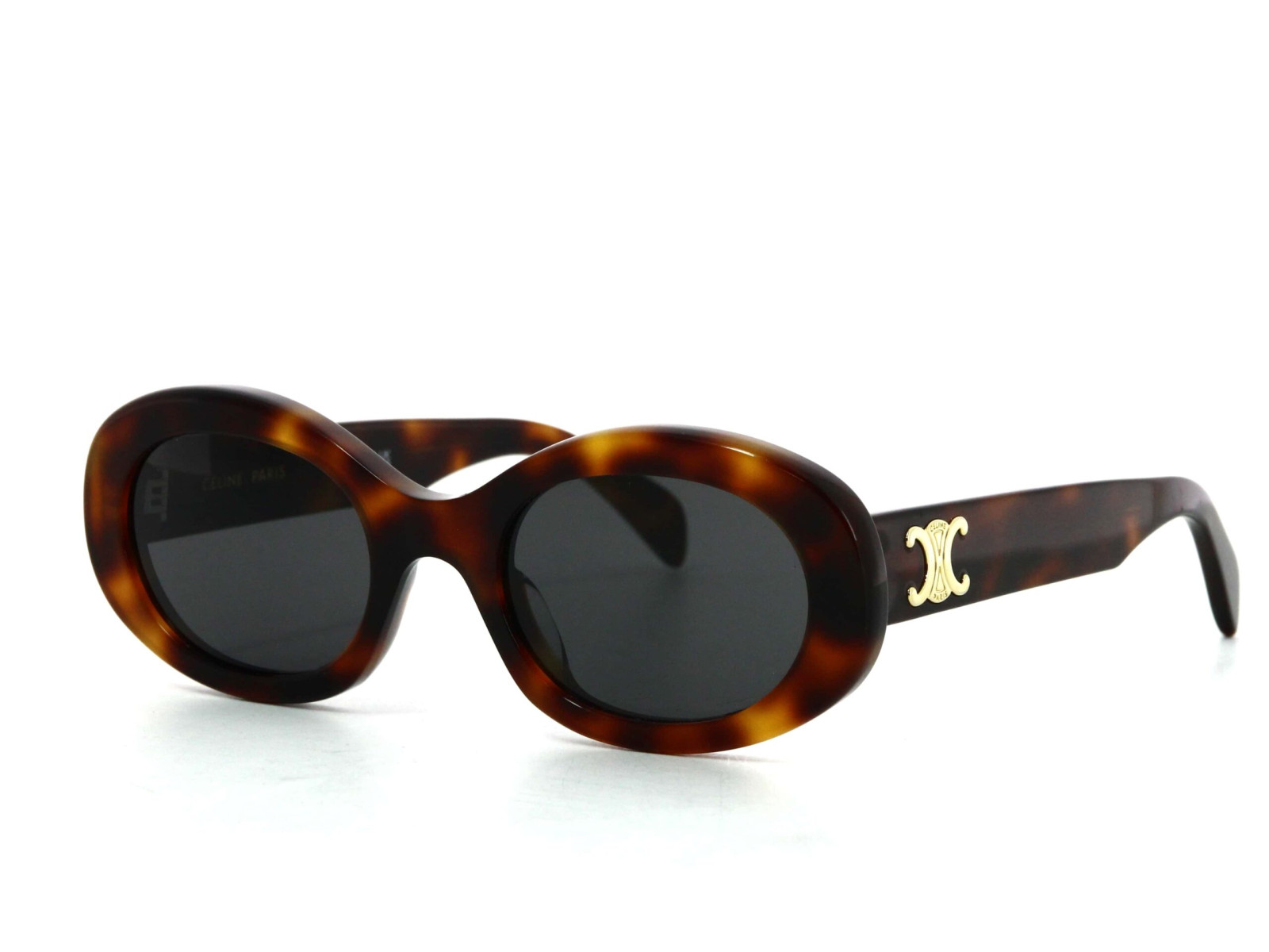 Lunettes de soleil Céline - CL40194U Ecaille foncée Femme