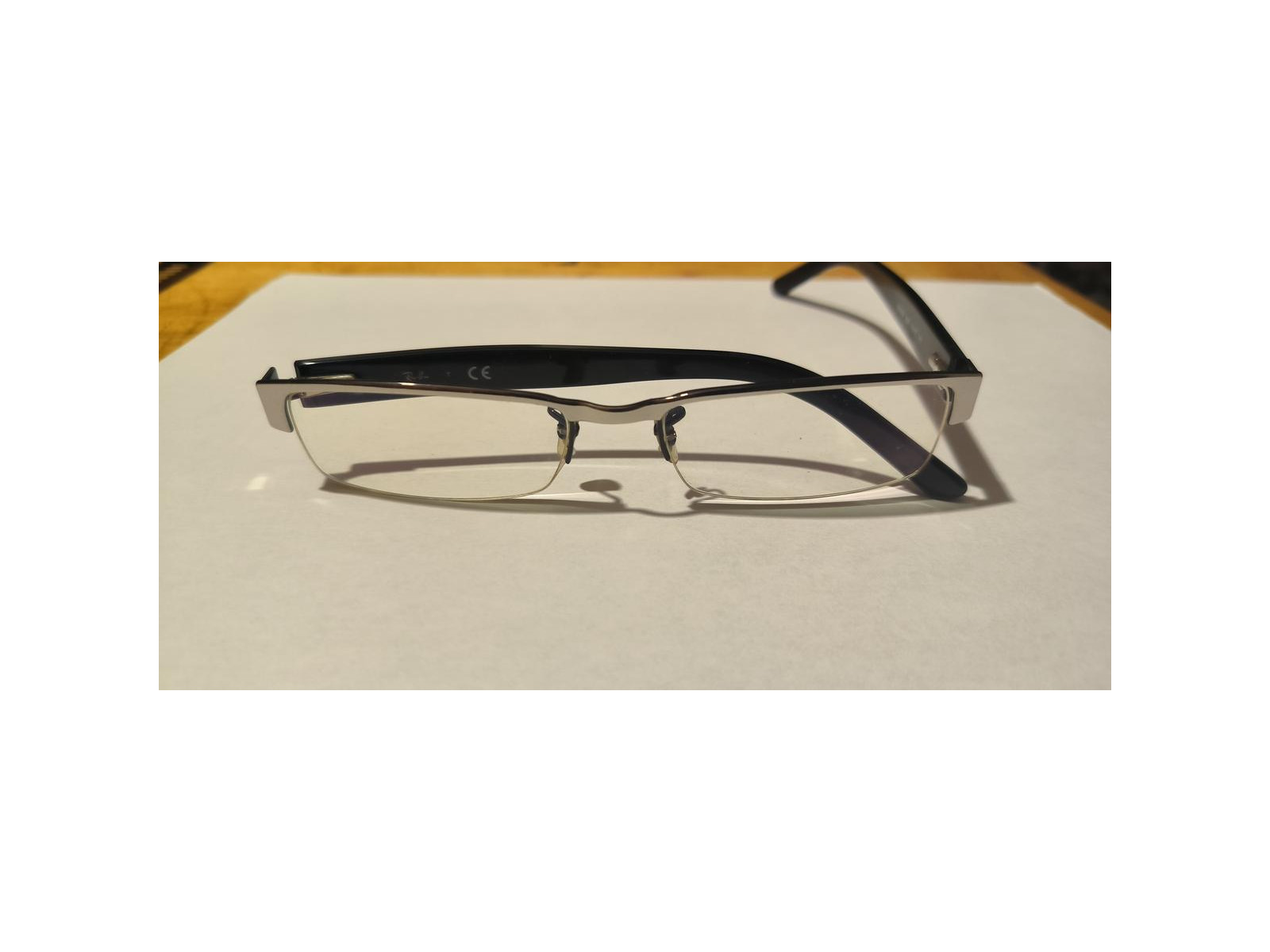 Lunettes de vue ray ban Noir Homme