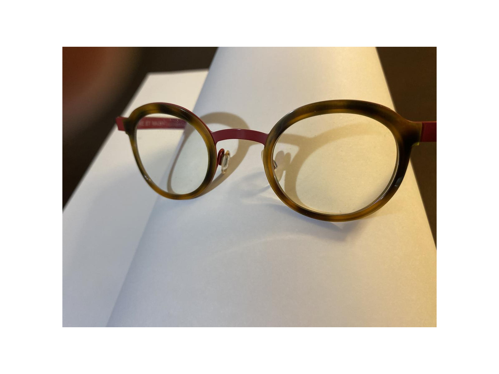 Lunettes de vue ANNE & VALENTIN - Fanzine Ecaille claire Femme