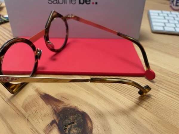 Lunettes de vue SABINE BE - BE YOON Ecaille claire Femme
