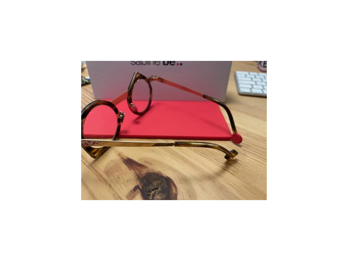 Lunettes de vue SABINE BE - BE YOON Ecaille claire Femme