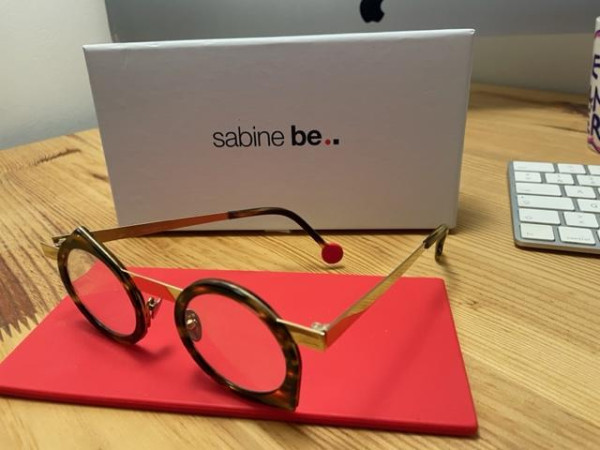 Lunettes de vue SABINE BE - BE YOON Ecaille claire Femme