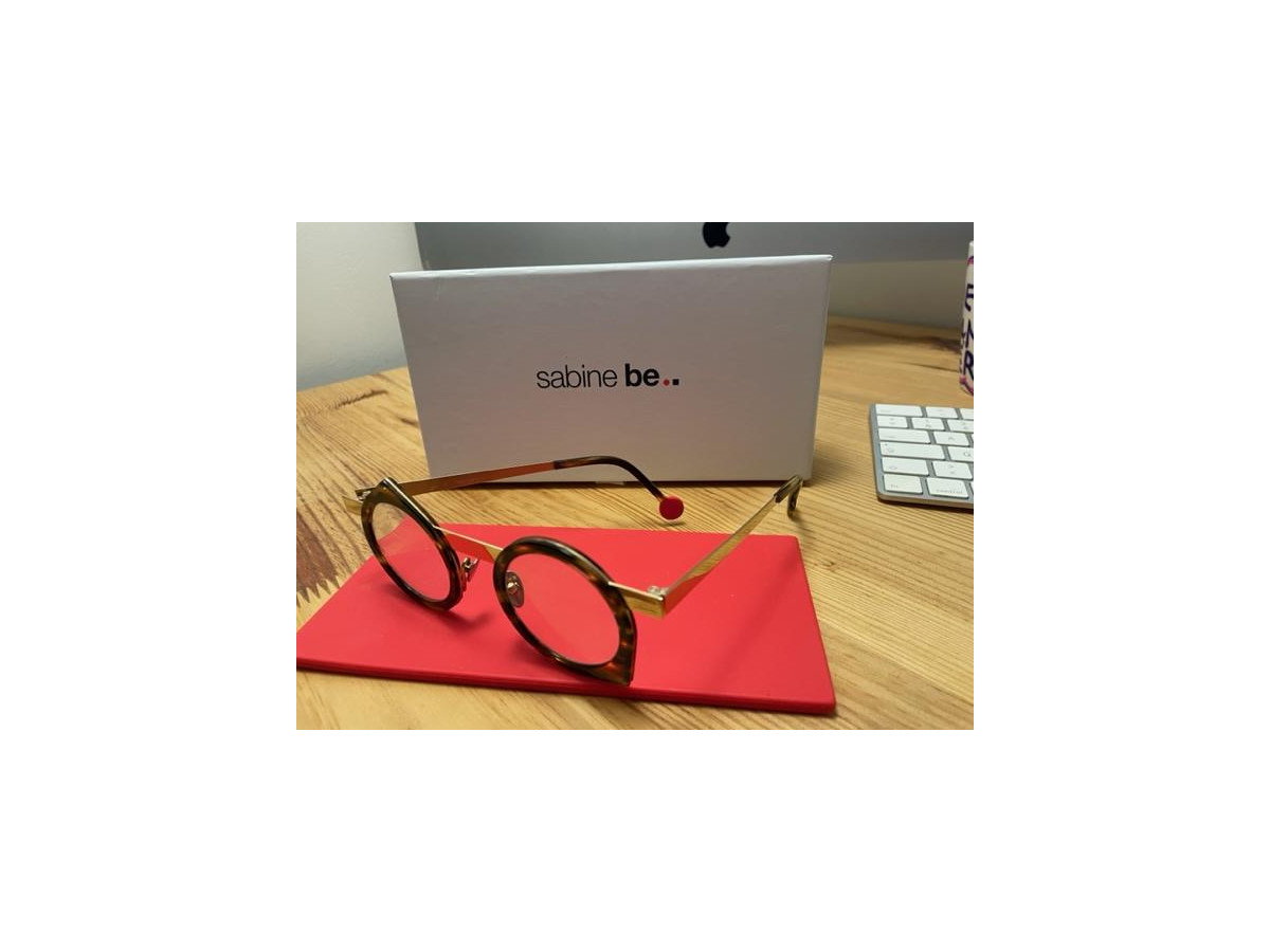 Lunettes de vue SABINE BE - BE YOON Ecaille claire Femme