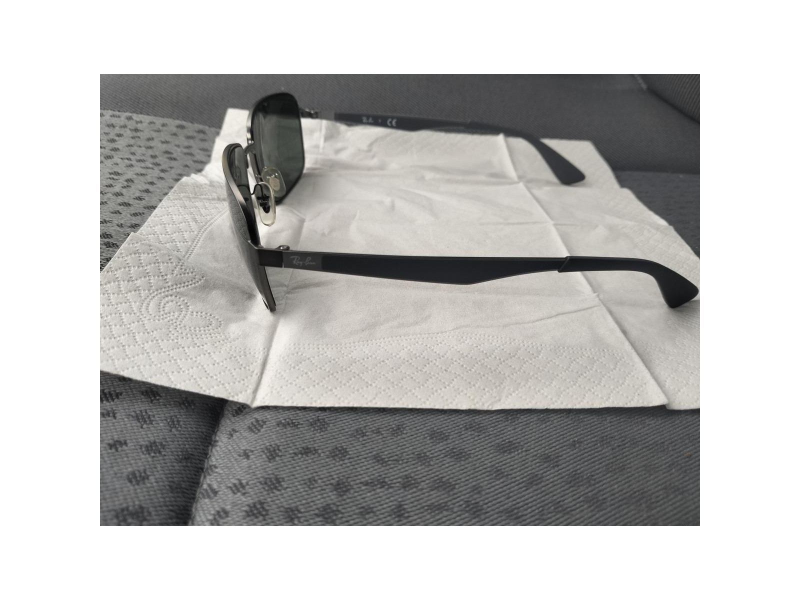 Lunettes de soleil Ray-ban - RB3529 Argenté Homme