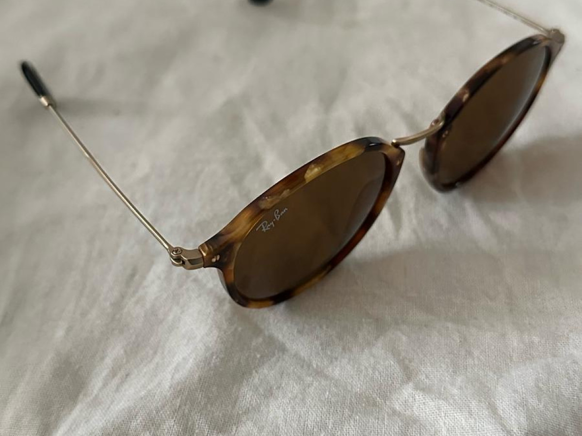 Lunettes de soleil RAY-BAN - RB2447 Ecaille foncée Femme