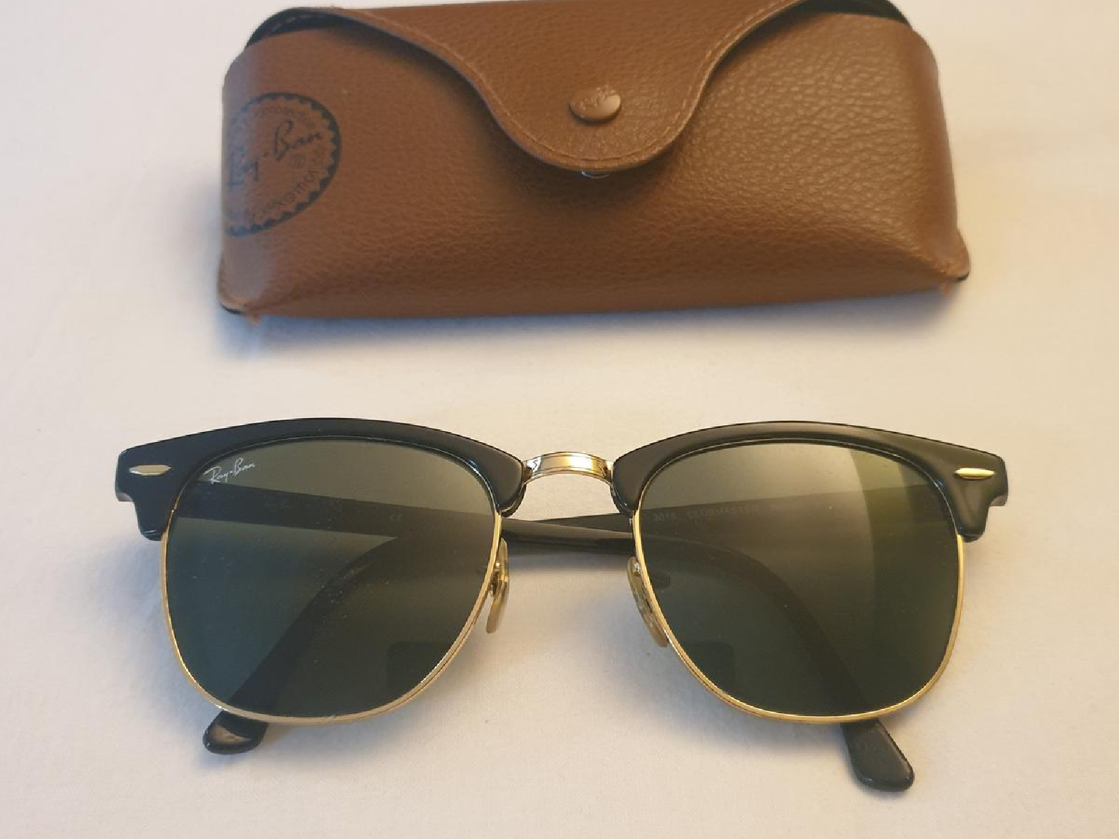 Lunettes de soleil Ray-ban - RB3016 Clubmaster W0365 Noir Mixte