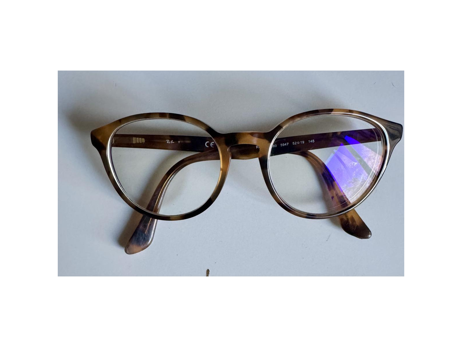 Lunettes de vue Ray-Ban - RB5380 Ecaille foncée Mixte