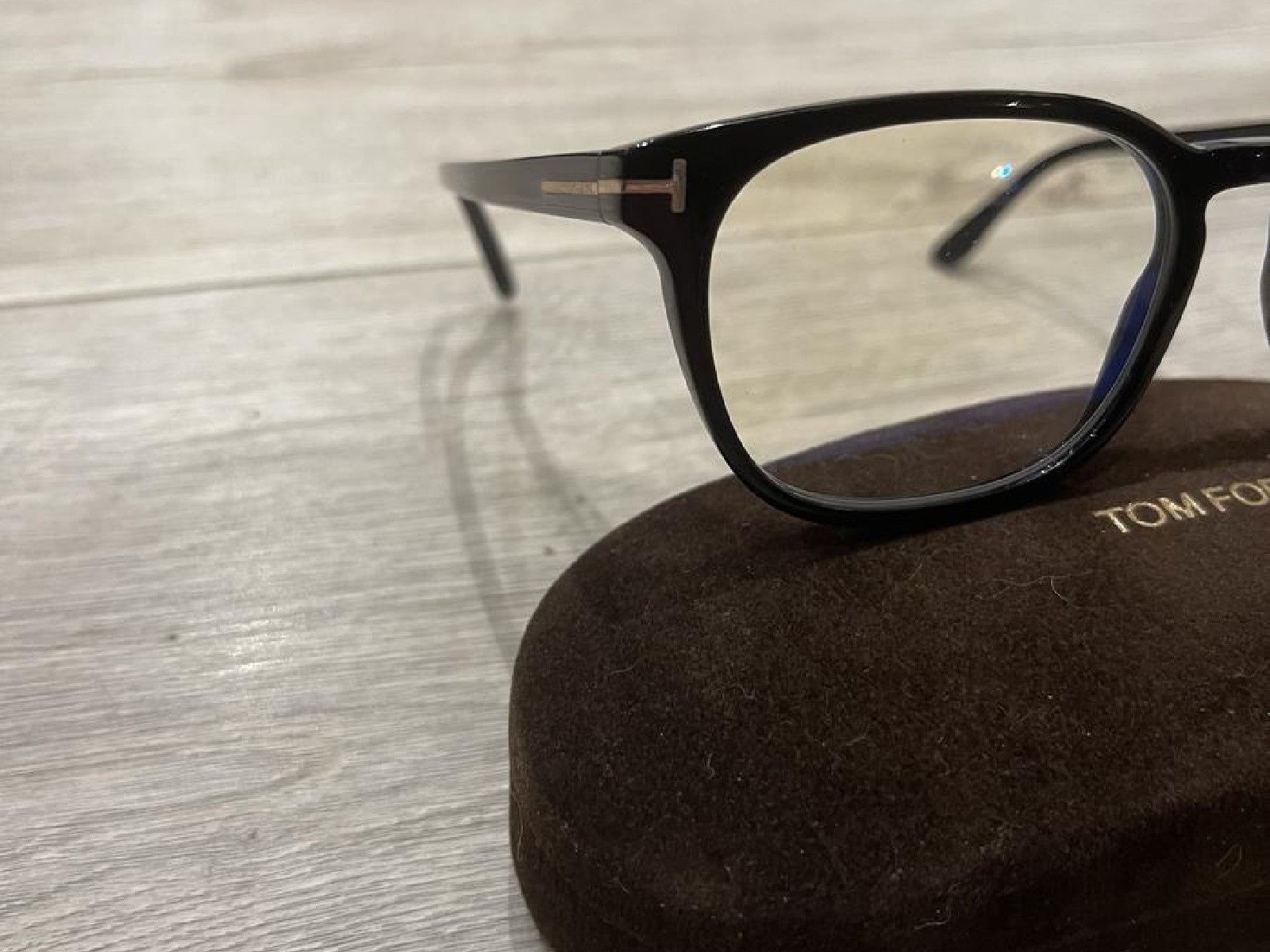 Lunettes de vue TOM FORD TF5868-B Noir Homme