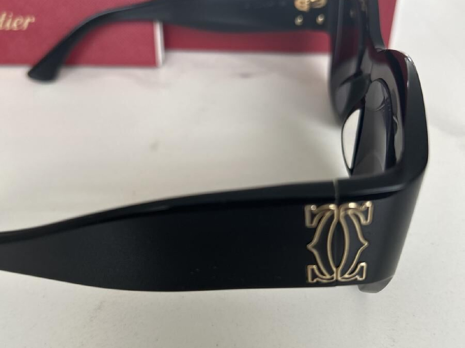 Lunettes de soleil Cartier - CT0304S Noir Femme