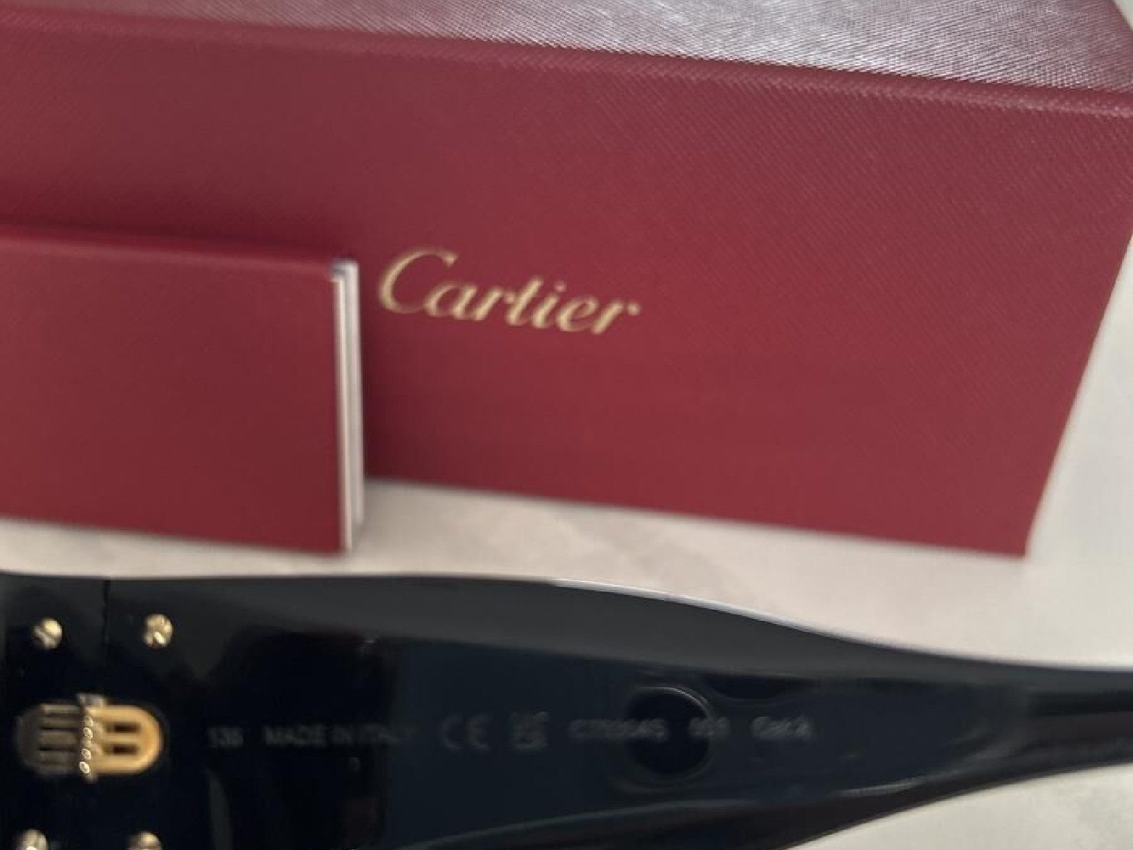 Lunettes de soleil Cartier - CT0304S Noir Femme