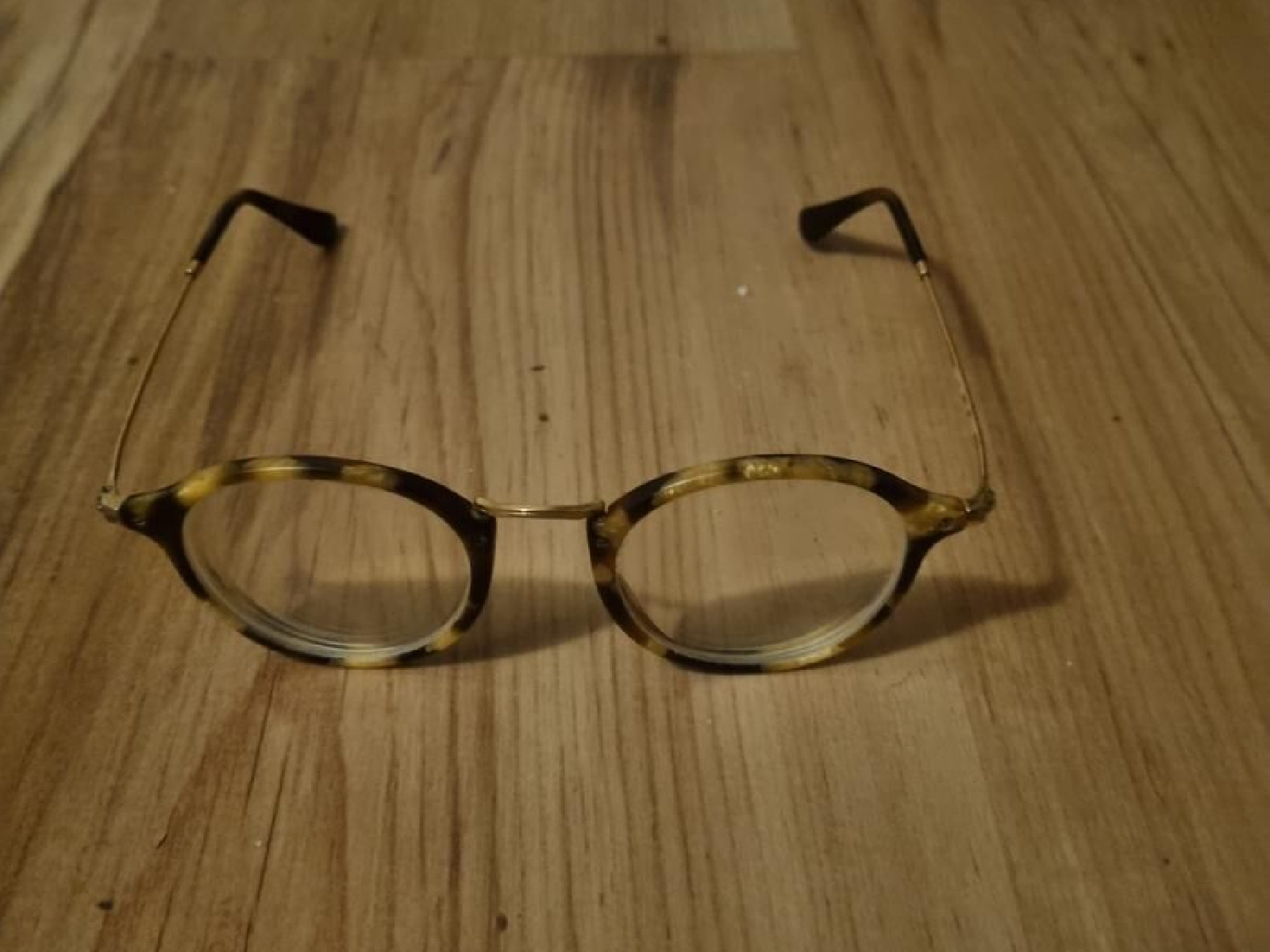 RAYBAN - RB2447 round fleck
